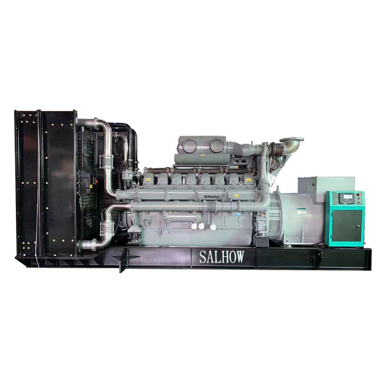 1.8MW Perkins Power Diesel Generator 2250kVA Water Cooled Low Noise Gen ...